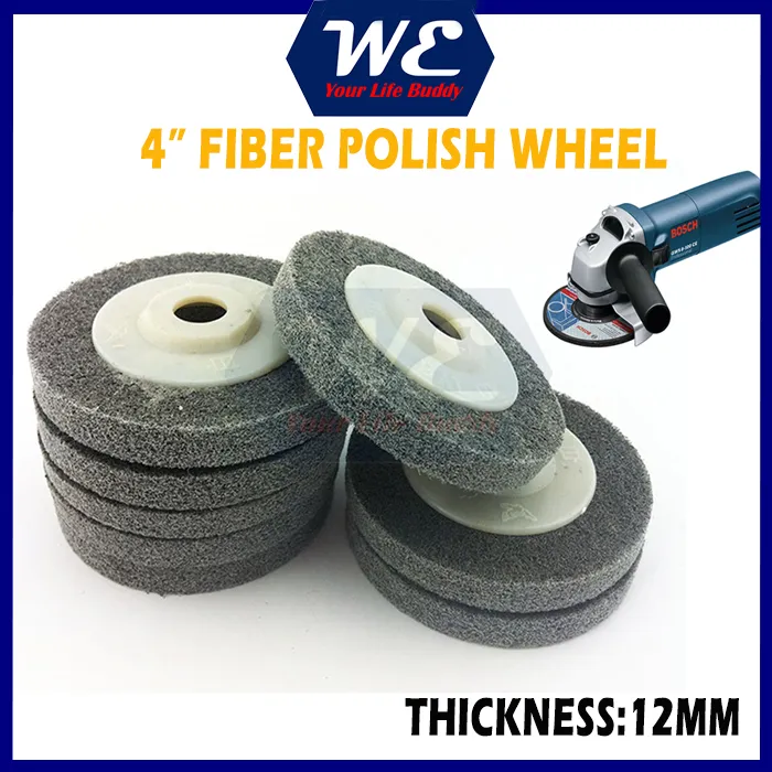 4" 100mm Nylon Fiber Polishing Wheel Sanding Buffing Disc Abrasive ...