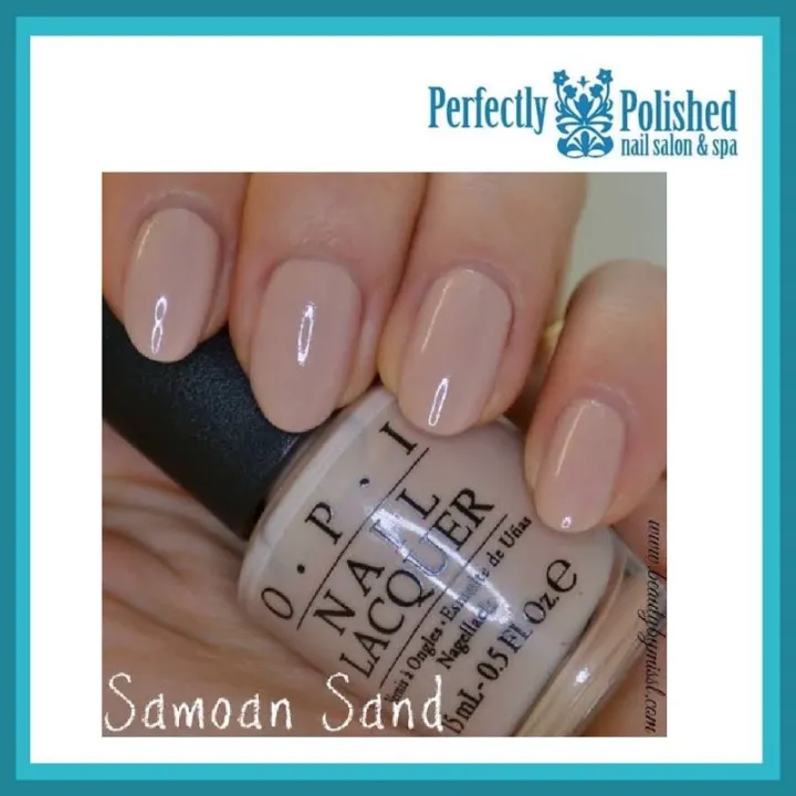 OPI Nail Lacquer Samoan Sand nail polish 15ml | Lazada PH