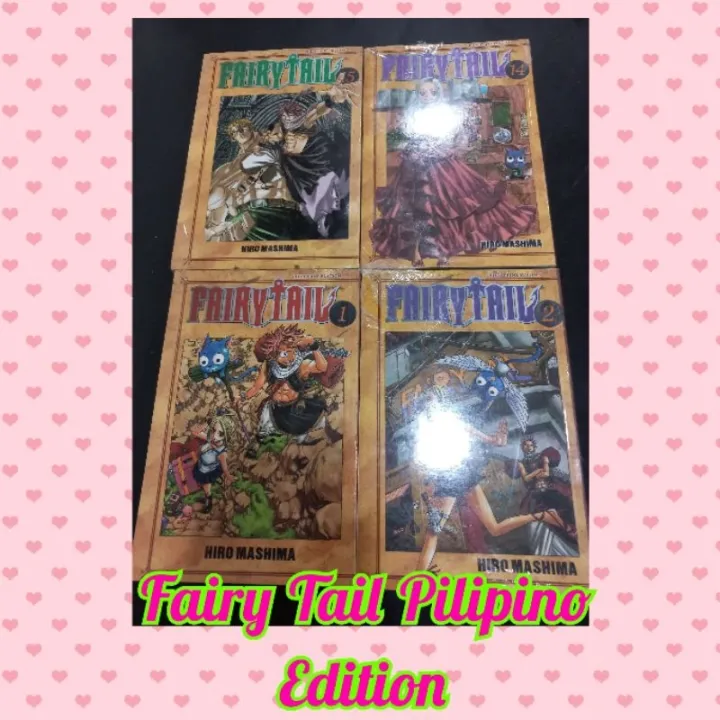 Fairy Tail Manga Book Filipino Edition | Lazada PH
