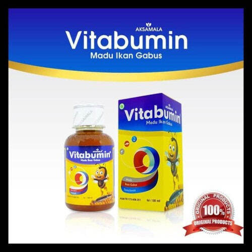 Madu Vitabumin Ekstrak Albumin Ikan Gabus Nutrisi Multivitamin Anak Nafsu Makan Asli Original ...