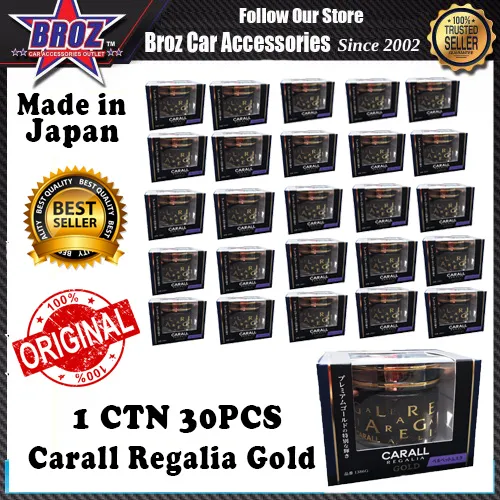 Original CARALL Regalia Enrich Velvet Musk 1386G / 1386 G GOLD Series Air Refreshener 65ml One ...