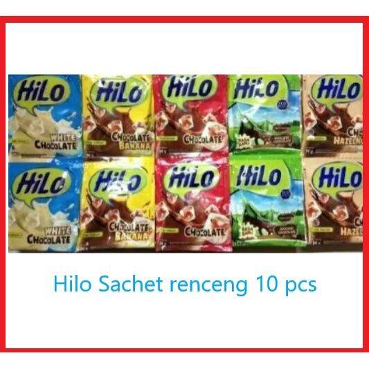 Hilo Sachet Renceng isi 10 pcs |minuman serbuk tinggi kalsium dan ...