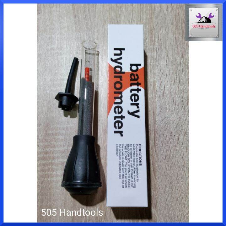 ปรอทวัดน้ำกรด ไฮโดรมิเตอร์ วัดน้ำกรดแบตเตอรี่ เครื่องวัดค่าความถ่วง ...