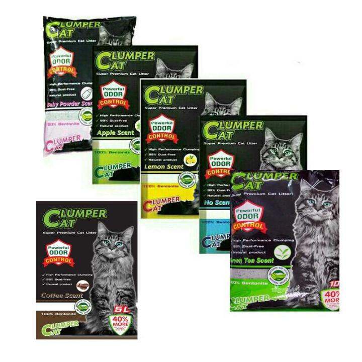 [ส่งฟรี]ทรายแมว Clumper Cat 5 ลิตรเฉพาะอาทิตย์นี้เท่านั้น [] | Lazada.co.th