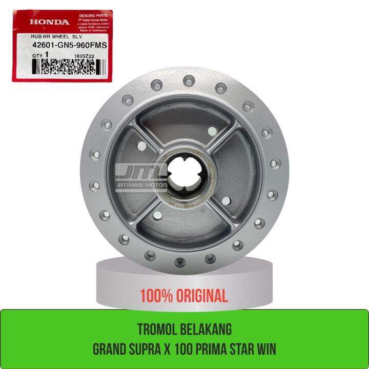 Tromol belakang grand supra x 100 prima star win silver 42601-GN5 ...