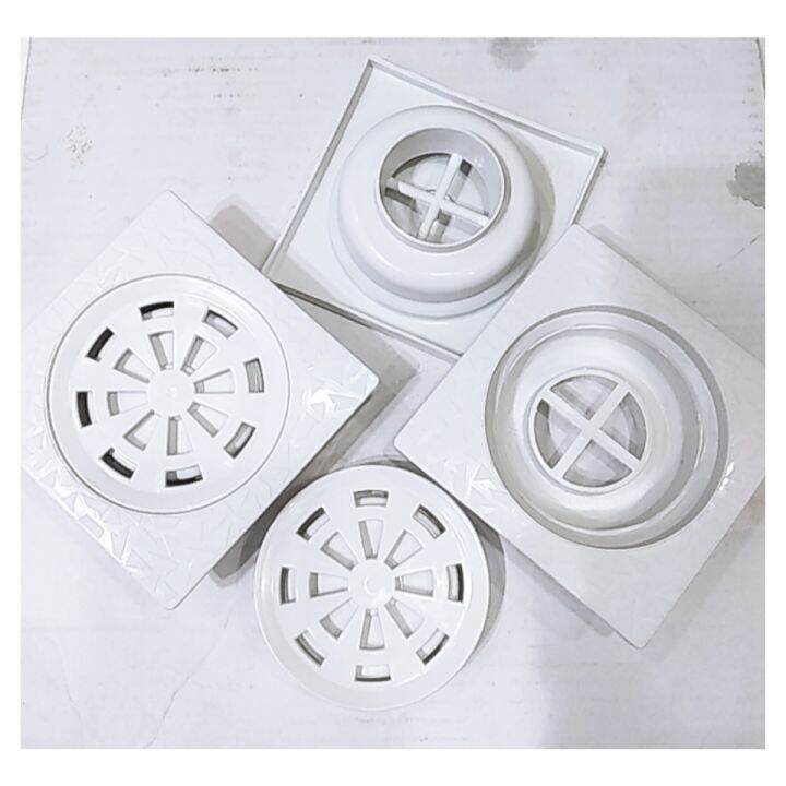 Saringan Got Tebal Plastik PVC Kamar Mandi Toilet Plastic Floor Drain ...