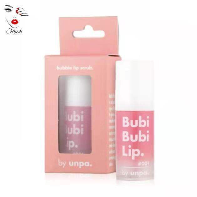 100 Original Korean Bubi Bubi Lip by Upa 12ml Bubble Lip Scrub ...