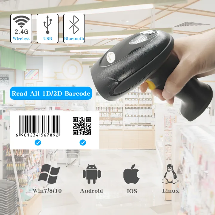 Factory Direct 3 Connetions Wireless 2.4G + Bluetooth + USB Handheld ...