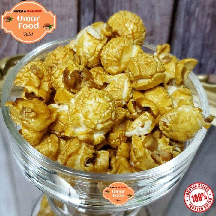 Popcorn Caramel 500gm [ HALAL ]/ Caramel Popcorn 500 gram UMAR FOOD ...