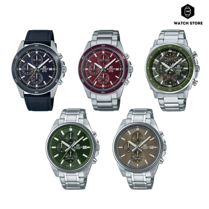 นาฬิกา EDIFICE รุ่น EFR-526D-5CV, EFV-600D-3CV, EFV-610D-3CV, EFV-610D ...