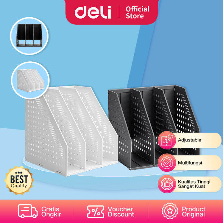 Deli Magazine Holder / Document Desk Organizer / Rak Tempat Dokumen ...