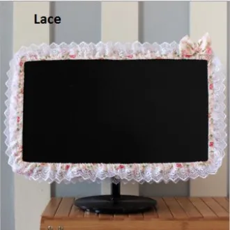 17-26inch Lace Computer Cover LCD Monitor Cover Computer Cover Computer ...