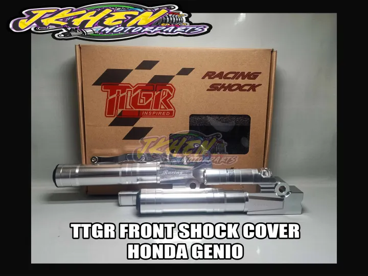 TTGR FRONT SHOCK COVER HONDA GENIO (SILVER) | Lazada PH