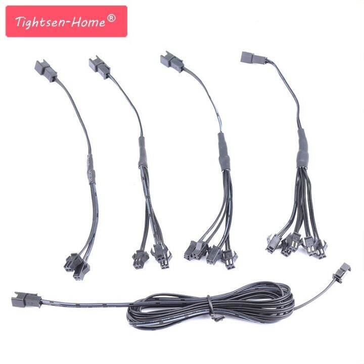 [Hot A] 2 pin jst connector EL wire led Sting Splitter 1 Female in 2 ...