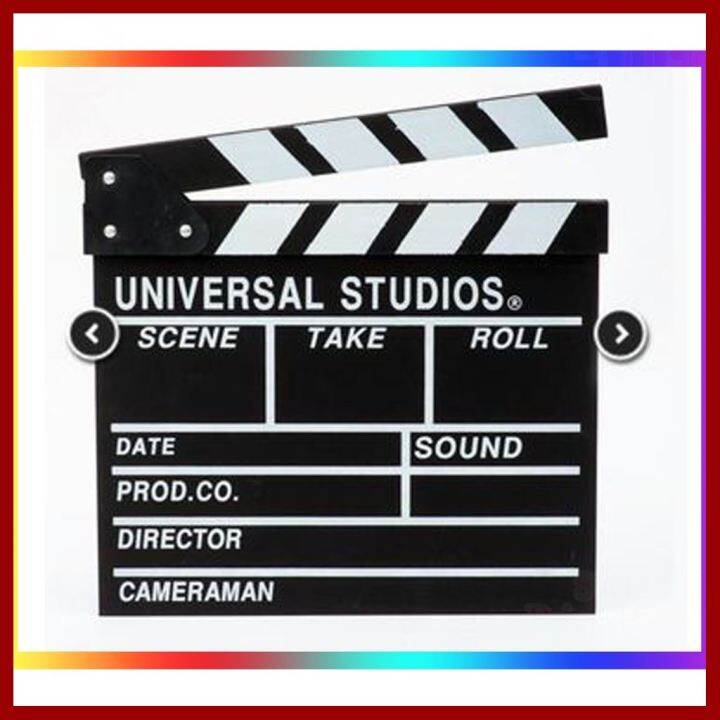 ถูกที่สุด!!! UNIVERSAL STUDIOS (slate film board ถ่ายภาพยนต์) ##กล้อง ...