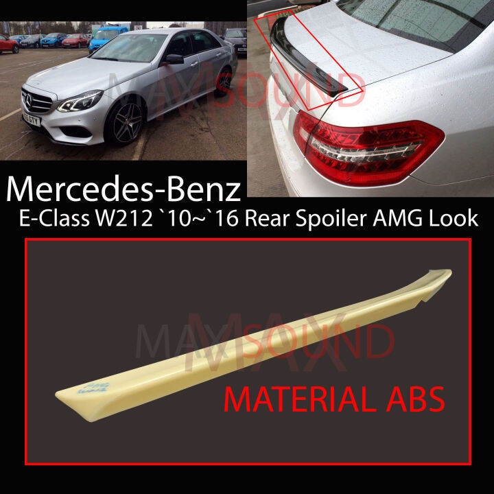US Continental Car Mercedes-Benz E-Class W212 `10~`16 AMG LOOK SPOILER ...
