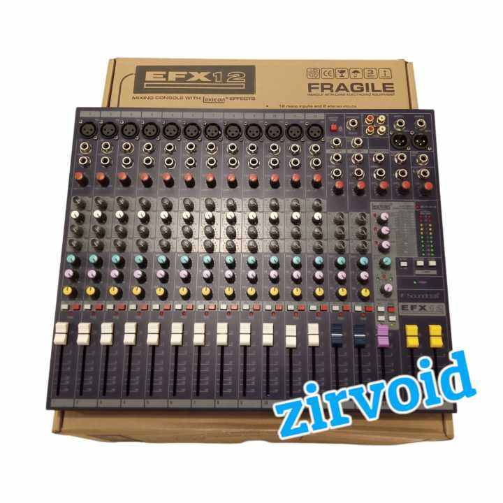 SOUNDCRAFT EFX12 AUDIO MIXER 12 CHANNEL EFX 12 | Lazada Indonesia