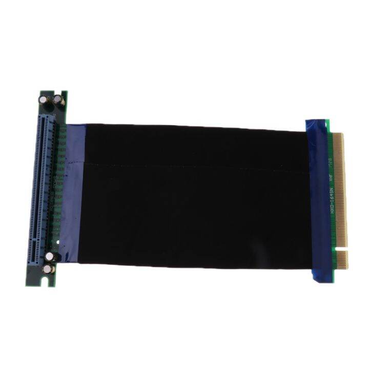 PCI-E PCI Express 16 X Riser Card Adapter Flexible Extension Cable ...