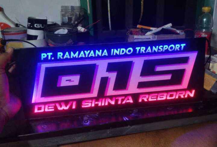 nomor lambung bus 1 warna dan RGB (custom desain) | Lazada Indonesia