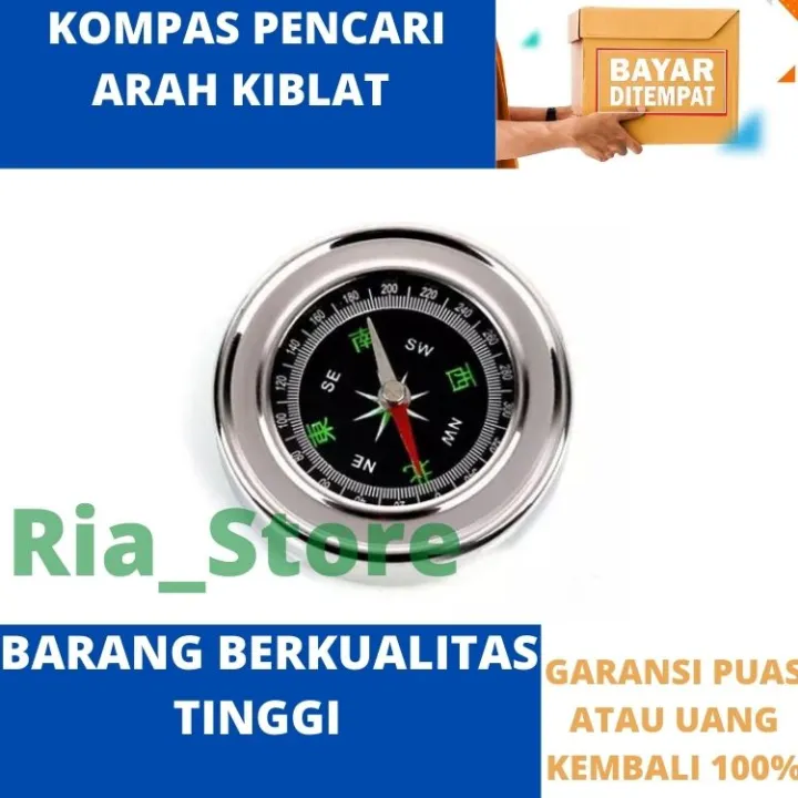 KOMPAS KIBLAT Marching Lensatic Compass / PENUNJUK ARAH / OUTDOOR ...