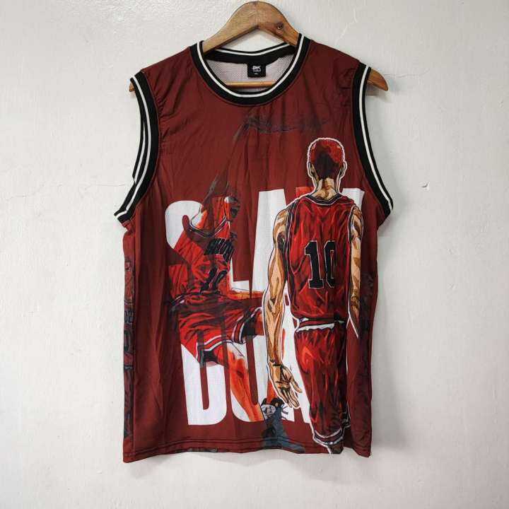 Slam Dunk Full Sublimation Sando Jersey For Men | Lazada PH