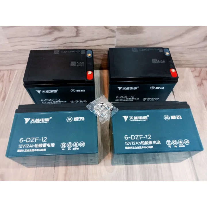 ORIGINAL E-BIKE MOTOR BIKE BICYCLE BATTERY 6-DZF-12 ELECTRIC SCOOTER BATTERIES | Lazada