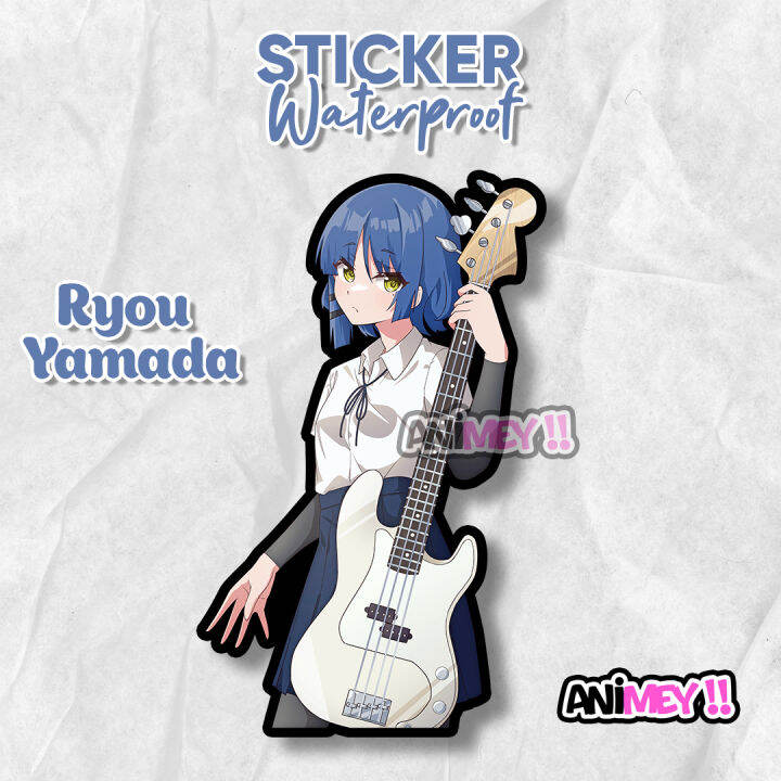 Stiker Ryou Yamada Bochi The Rock/ Sticker Anime Waterproof | Lazada ...