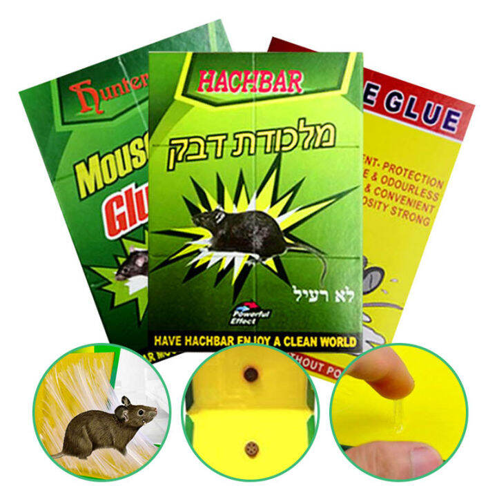 Pest Control Mouse Glue Trap Effective Rat Snake Insect Sticky Catcher ...
