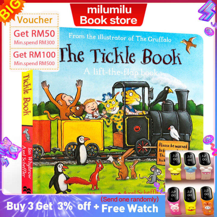 milumilu The Tickle Book: A Lift-The-Flap Book Gruffalo buku English ...