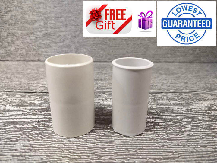 🎁 +SMALL FREE GIFT 🎁 WIRING PVC PIPE CONNECTOR CONDUIT FITTING SOCKET ...