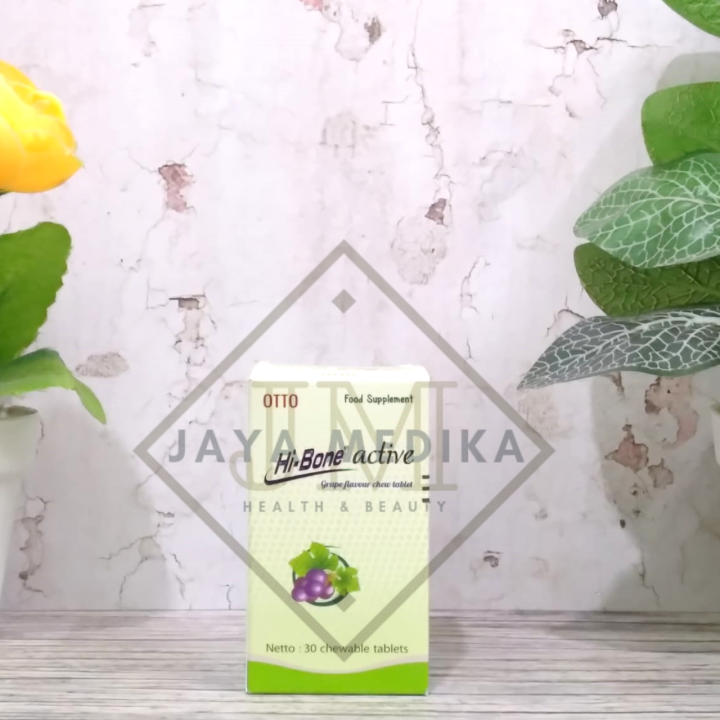 Hi Bone Active Isi 30 Tablet Rasa Anggur | Lazada Indonesia