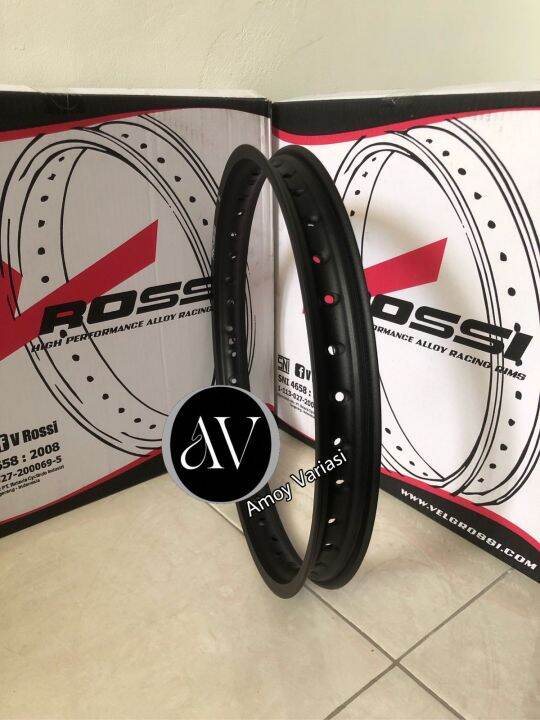 Velg Rossi Ring 17 140 160 185 215 250 Hole 36 Warna Hitam Doff Harga ...