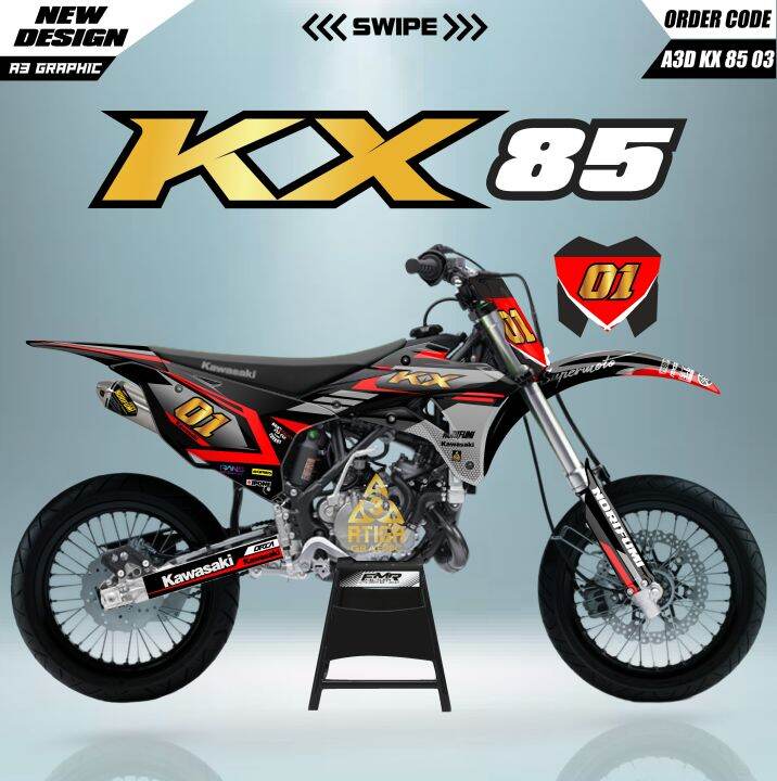 Decal KX 85 Sticker Variasi Fullbody Dekal Sticker Variasi Fullbody KX ...