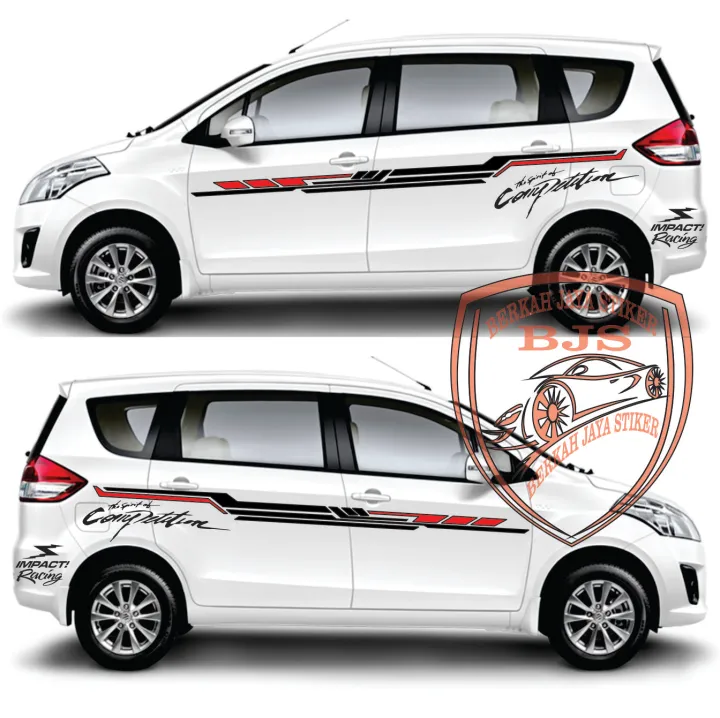 NEW PROMO STIKER MOBIL ERTIGA STICKER CUTTING SUZUKI ALL NEW ERTIGA ...