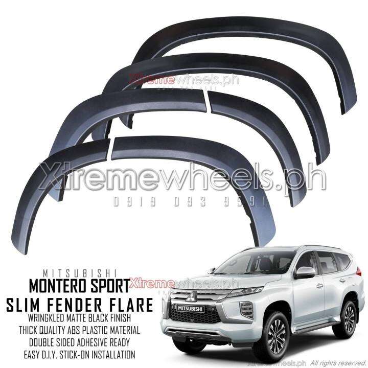 Mitsubishi Montero Sport 2020-2024 Version 2 Slim Fender Flare Thailand ...