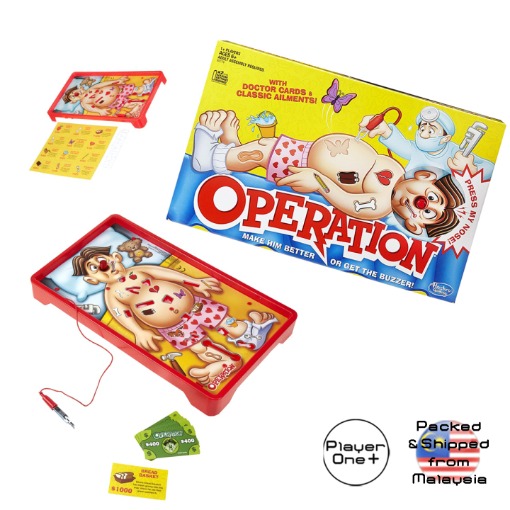 Operation Game For Kids And Family Fun Board Game Children Educational ...