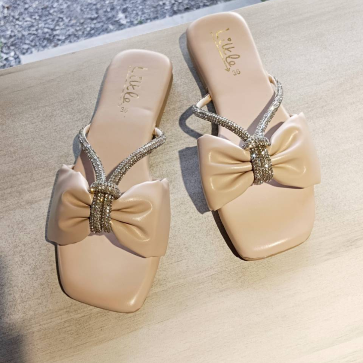 รองเท้าแฟชั่น Litie L.4 แตะเพชรหรูพื้นนุ่มใส่สบายไซส์36-40 | Lazada.co.th