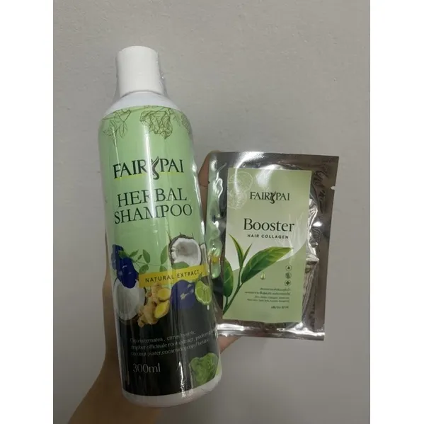 แชมพู แฟรี่ปาย Herbal Shampoo Fairy Pai ขนาด 300 ml.(โฉมใหม่)ไม่แถมซอง ...