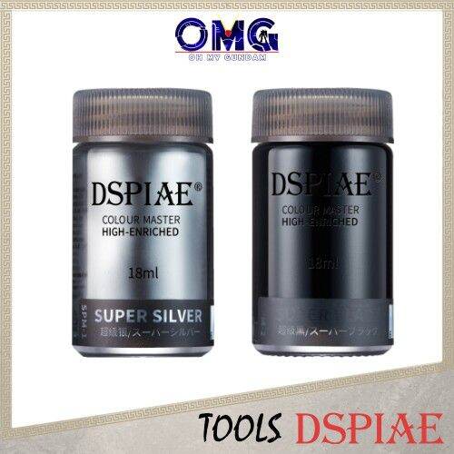 Paint Dspiae Super Color Series Super Silver SPM-1 Super Black SPM-2 ...