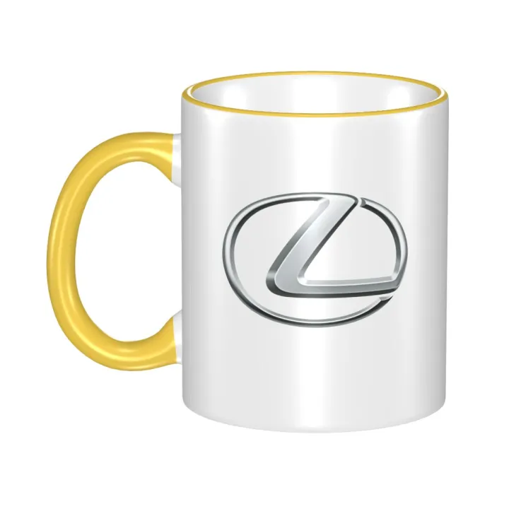 Lexus Coffee Mug Ceramic Tea Cups with Handle Birthday Gift Box ...