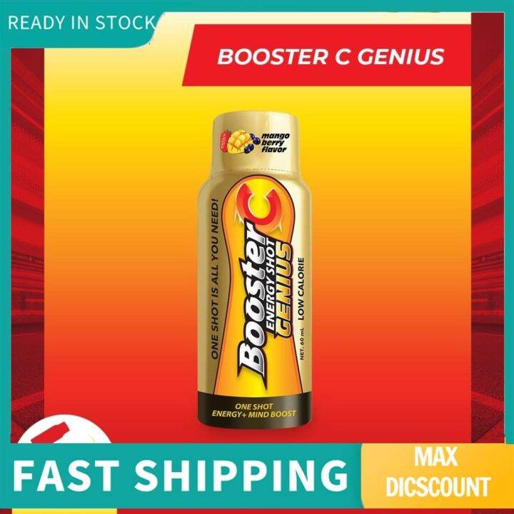 BFI E-Drugstore Booster C Energy Shot Genius Memory and Concentration ...