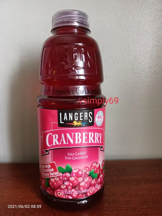 Langers Cranberry Juice (946 ml) | Lazada PH
