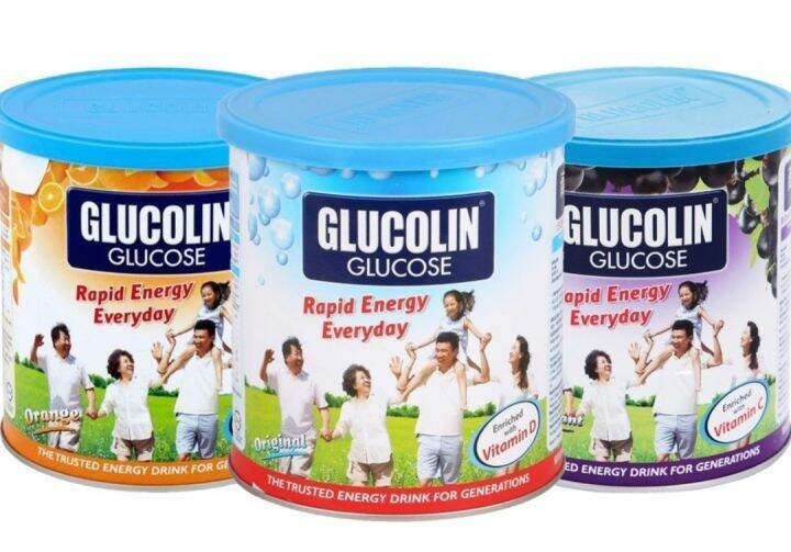 Glucolin Glucose 420g (Original/Orange/Blackcurrant) | Lazada