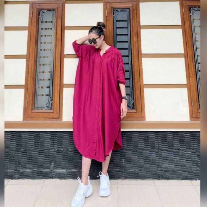 zafia id HOME DRESS JUMBO SHEENAZ KEKINIAN DASTER WANITA JUMBO DEWASA REMAJA KEKINIAN PANJANG ...