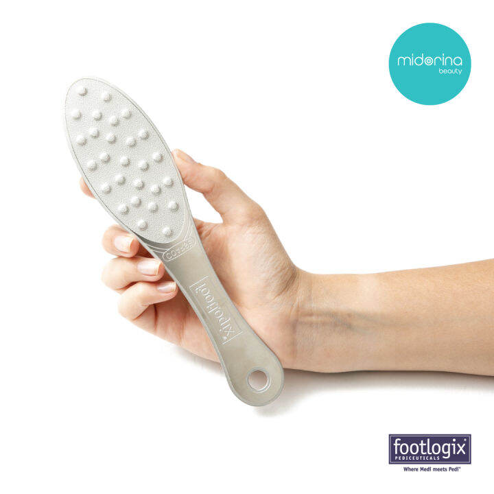 Footlogix Foot File ที่ขัดส้นเท้าสแตนเลสอย่างดี ทำความสะอาดง่าย อบความ ...
