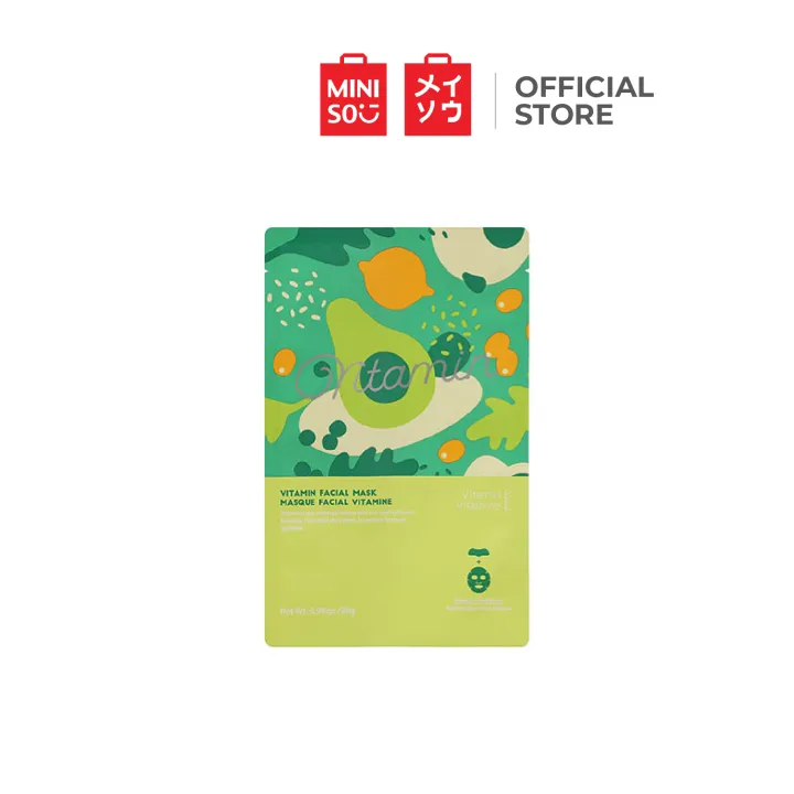 Miniso Vitamin Facial Mask(Vitamin E) | Lazada PH