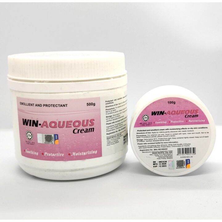 Win-Aqueous Cream (100g/500g) | Lazada