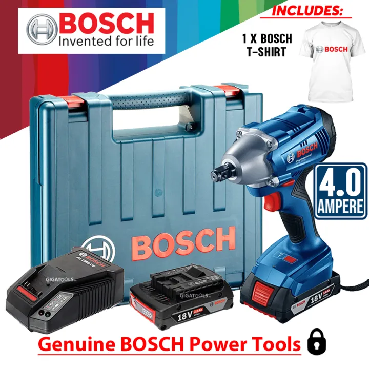 Bosch GDS 250 LI Professional Cordless Impact Wrench with Bosch white ...
