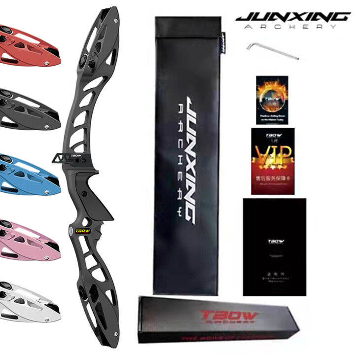 H10 25inch Recurve Bow Riser F Interface Aluminum Takedown Bow Riser ...