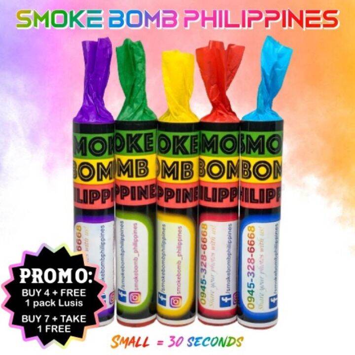 COD Imported Smoke Bomb Color Smoke for Wedding Gender Reveal ...